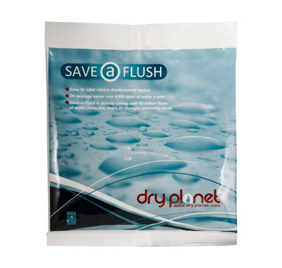 Save-a-flush Toilet Cistern Water Saver Device, Water Saving Reduce Bills
