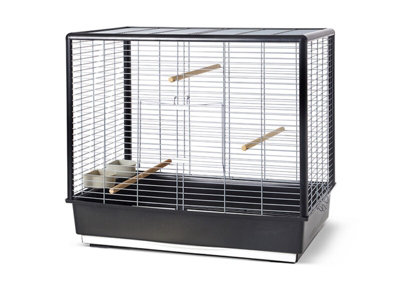 Savic Bird Cage Noah Knock Down Cockatiel with 2 feeding bowls & Perchs