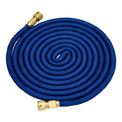 Saving Space Expandable Garden Hose Pipe with Solid Brass Fittings ...
