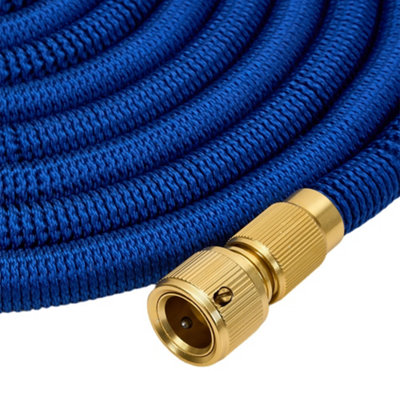 Saving Space Expandable Garden Hose Pipe with Solid Brass Fittings ...
