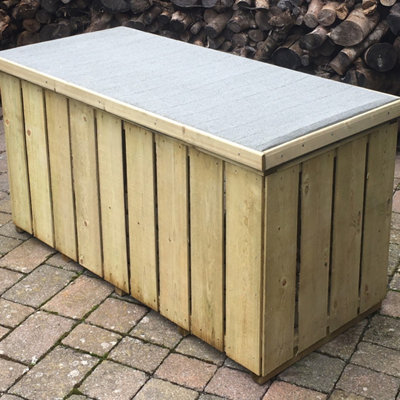 Sawn 4' 2" x 1' 10" Pressure Treated Log Box