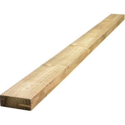 Sawn Green Treated - 50mm (H) x 25mm (T)x 3000mm (L) - (Bundle Of 5)