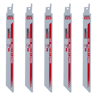 Saxton 200mm Reciprocating Sabre Saw Heavy Duty Metal Blades R825BF ...