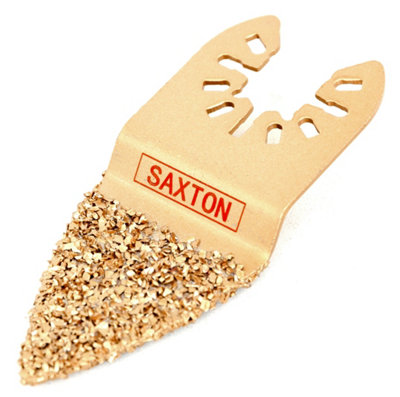Saxton QFFRP01 Oscillating Multitool Carbide Finger Rasp Blade | DIY at B&Q
