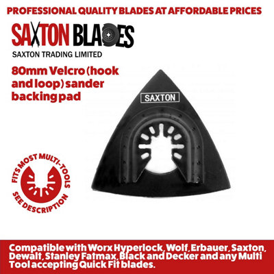 Saxton QFSK61 Oscillating Multitool Delta Sanding Set 61 Pieces