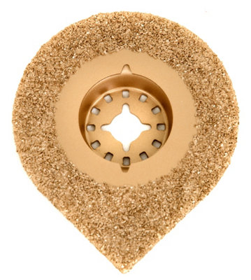 Saxton SH70CTD Oscillating Multitool Carbide Teardrop Blade | DIY at B&Q