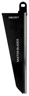 Saxton SSB229CT Wood & Plastic Reciprocating Saw Blade Compatible with ...