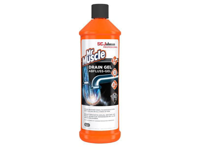 SC Johnson Professional Mr Muscle Drain Gel 1 Litre - Powerful Clog Remover