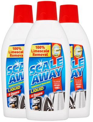 Scale Away Appliance Descaler 100% Limescale Removal Liquid 6 Doses ...