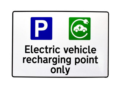 Scan 14979 Ev Recharging Point Only Sign Rpvc 300X200Mm SCA14979 | DIY ...