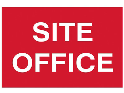 Scan 4252 Site Office - PVC 600 x 400mm SCA4252
