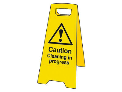 Scan 4703 Heavy-Duty 'A' Board: Caution Cleaning In Progress SCA4703 ...