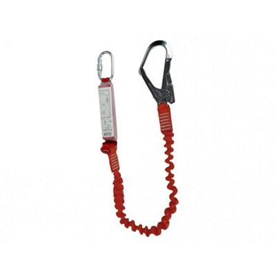 Scan Fall Arrest Lanyard 1.8m Hook & Connect Multi Colour (One Size)