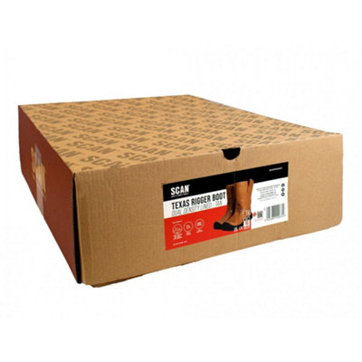 Scan Texas Lined Rigger Boots Multi Colour (UK 12 Euro 47)