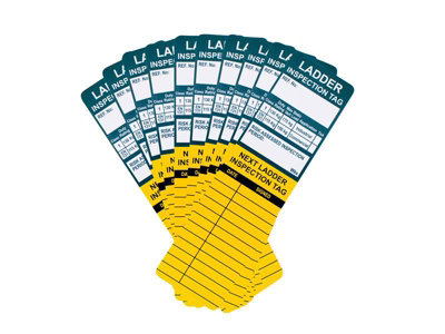 Scan TG0410 Replacement Ladder Tag Inserts - Pack of 10 SCALADTAGI