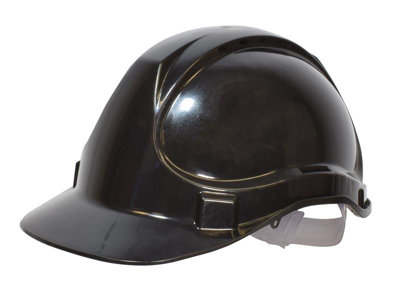 Scan YS-4 Safety Helmet - Black SCAPPESHBK