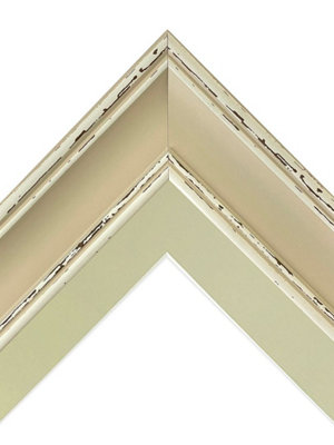 Scandi Clay Frame with Light Grey Mount for Image Size A3