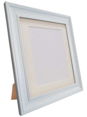 Scandi Vintage White Frame with Ivory mount for Image Size A5