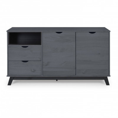 Scandian Grey Sideboard Height-80cm Width-141cm Depth-40cm