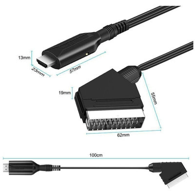 Scart To Hdmi Cable, Scart To Hdmi Adapter, All In One Scart To Hdmi ...