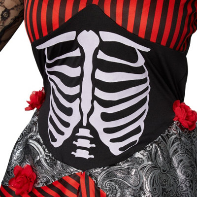Scary Dancer - Halloween fancy dress costume for women 302000 - black/red S