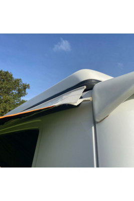 Scenic Shade Campervan Canopy with PVC Window Charcoal