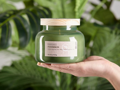 Scented Candle DELIGHT BLISS Soy Wax Fruity Notes