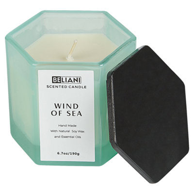 Scented Candle with Fragrance Reed Diffuser CLASSY TINT Soy Wax Fresh Notes
