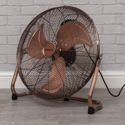 Schallen Copper Metal High Velocity Cold Air Circulator Adjustable ...