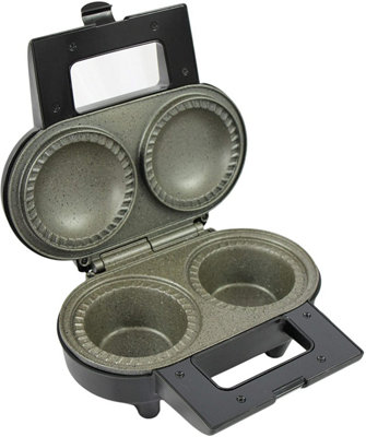 Buy Schallen Double Twin Electric 1000W Non-Stick Deep Fill Pie Maker ...