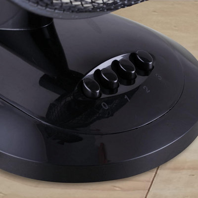 Schallen Home & Office Electric 12" 3 Speed Electric Tilt Oscillating ...