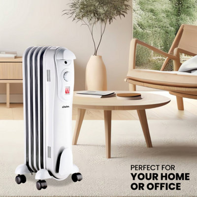 Schallen Portable Electric Slim Oil Filled Radiator Heater with ...