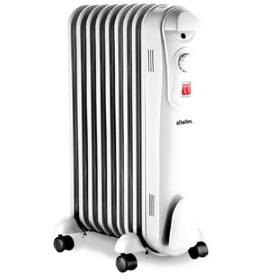 Schallen Portable Electric Slim Oil Filled Radiator Heater with ...