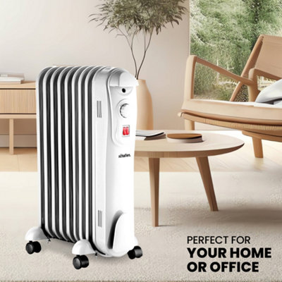 Schallen Portable Electric Slim Oil Filled Radiator Heater with ...