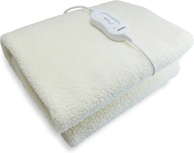 Schallen Premium Comfort Electric Heated Blanket, Remote Control with 3 ...