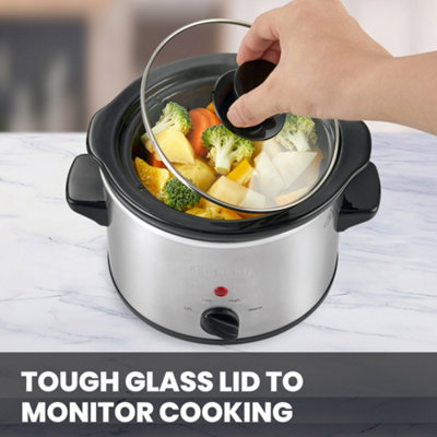Schallen Stainless Steel 1.5L Slow Cooker