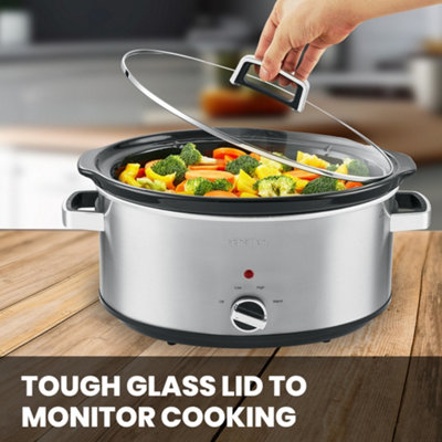 Schallen Stainless Steel 7L Slow Cooker