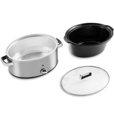 Schallen Stainless Steel 7L Slow Cooker
