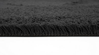 SCHATEX Noblesse Anthracite Luxury Velour Carpet Tiles, 50x50cm, Ultra ...