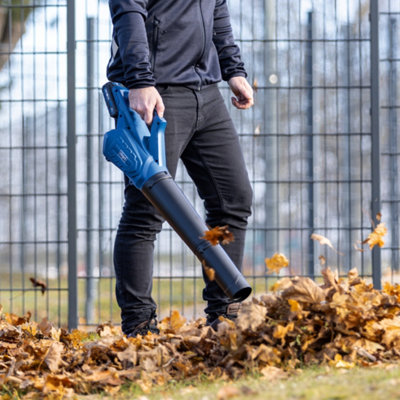 Scheppach Axial Cordless Leaf Blower, 20V Battery Series, 155km/h Air ...