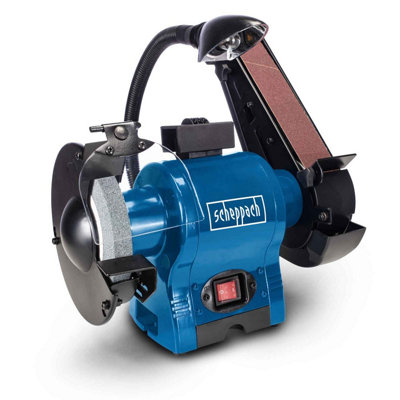 Scheppach BGS700 370W Combination Electric 150mm Grinder & 50mm Sander ...