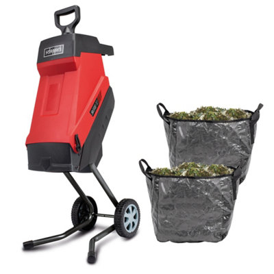 Scheppach GS55 Electric Portable Garden Shredder, 2400W, Cuts 45mm ...