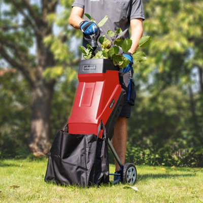 Scheppach GS55 Electric Portable Garden Shredder, 2400W, Cuts 45mm ...