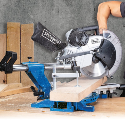 Scheppach HM140L 12" Sliding Mitre Saw, 2000W, 305mm 24T 48T TCT Blades ...