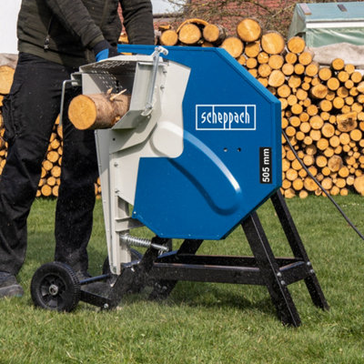 Scheppach HS510 Tilting Log Saw, 3000W 230V, 505mm TCT Blade, 200mm ...