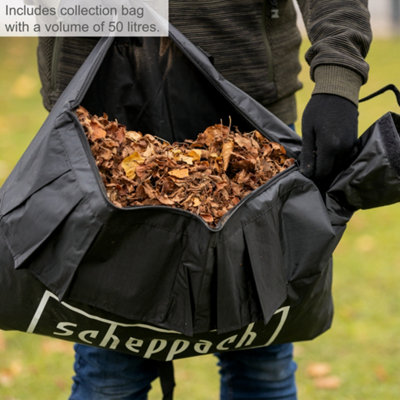 Scheppach LBH2600P Petrol Leaf Vacuum/Blower, 1HP 25.4cc Engine, 268km ...