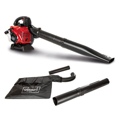 Scheppach LBH3500P Petrol Leaf 4-in-1 Vacuum & Blower, 25.4cc Engine ...