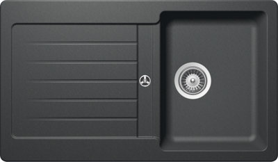 Schock Composite Granite Typos 1.0 Bowl & Drainer Roca Inset Kitchen ...