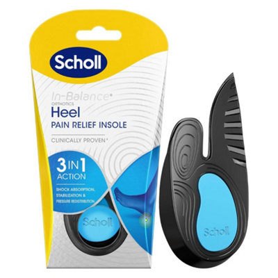 Scholl InBalance Heel & Ankle Pain Relief Insoles Large (UK 9-11) 1 Pair
