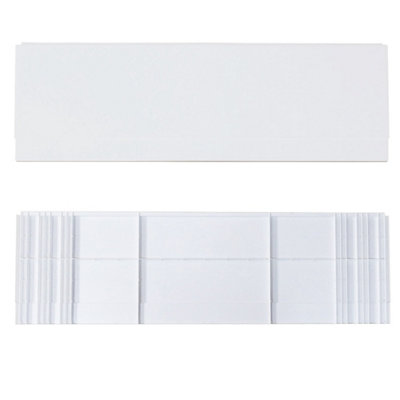 Schwan Ultimate Bath Panel 1700 -FRONT-WHITE